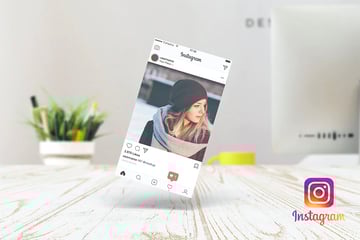 Las 38 mejores mockups de Instagram (PSDs y uso de un generador de ...